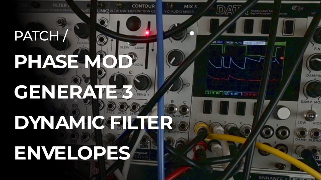 PATCH / dynamic envelopes with MIX 3 / vca trope confirmed - YouTube