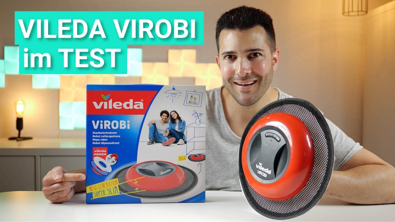 Der Vileda ViROBi im Test - Lohnt sich ein Wischroboter für unter 30 ...