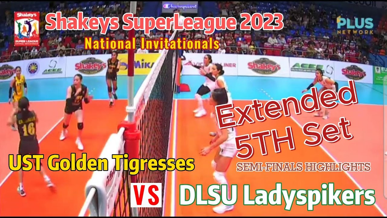 SSL 2023 National Invitationals SEMIS UST Golden Tigresses vs. DLSU ...