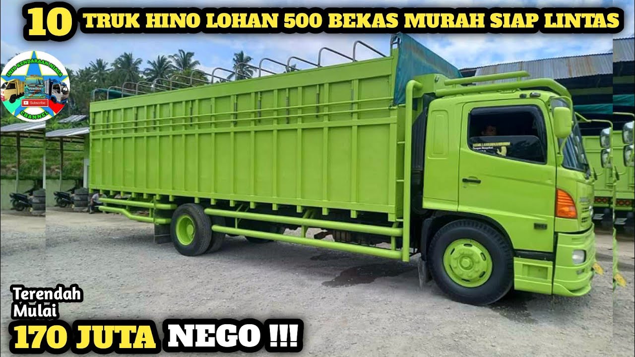 HARGA TRUK HINO LOHAN 500 BEKAS MULAI 170 JUTA NEGO || UPDATE TERBARU ...