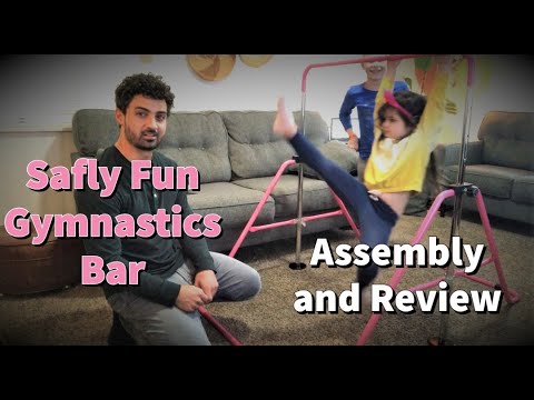 Safly Fun Gymnastics Bar - Great quality and very sturdy!