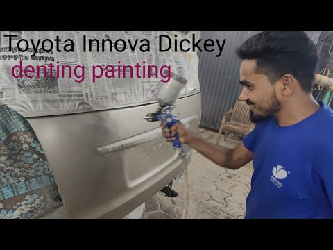 #innova Dickey denting paintings - YouTube
