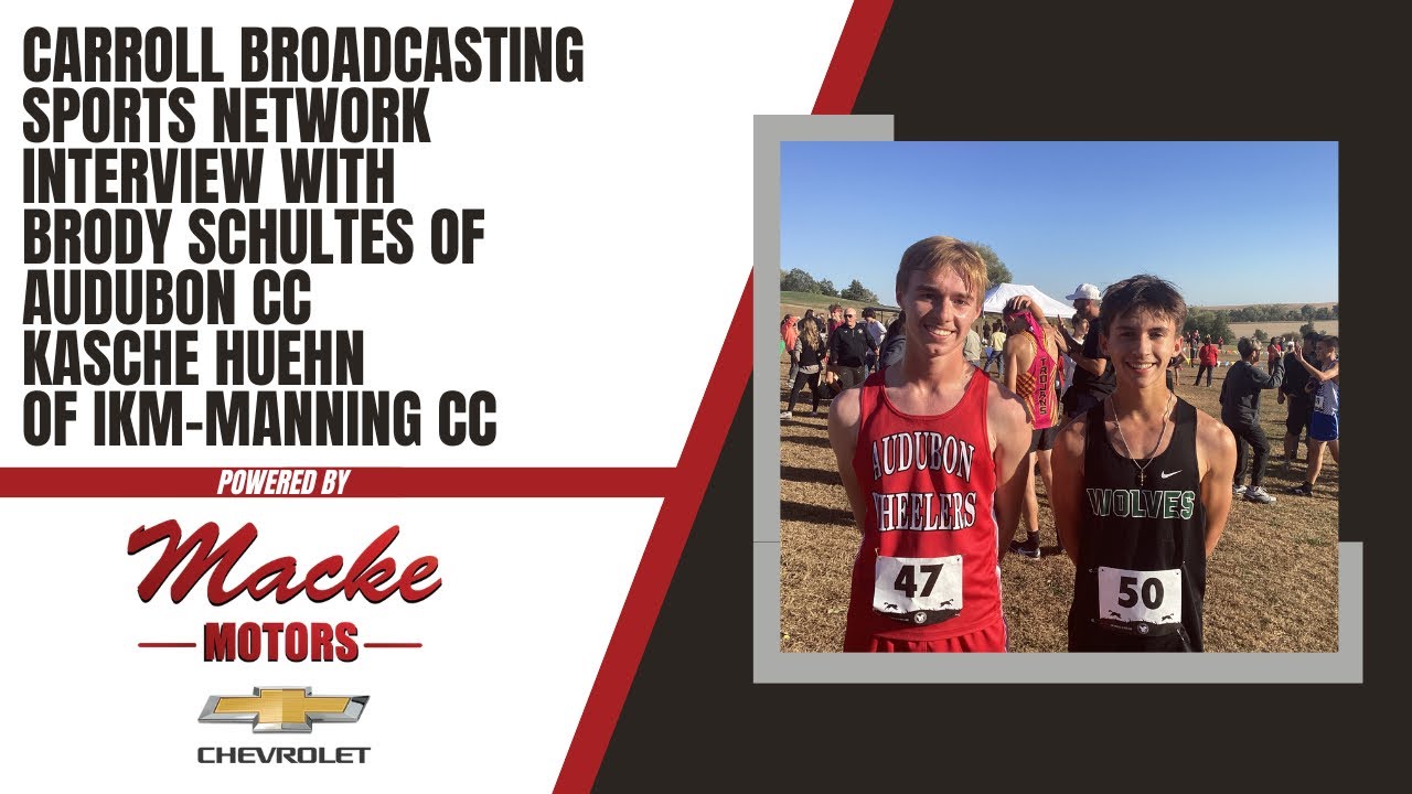 Carroll Broadcasting Sports Network interview with Brody Schultes of ...