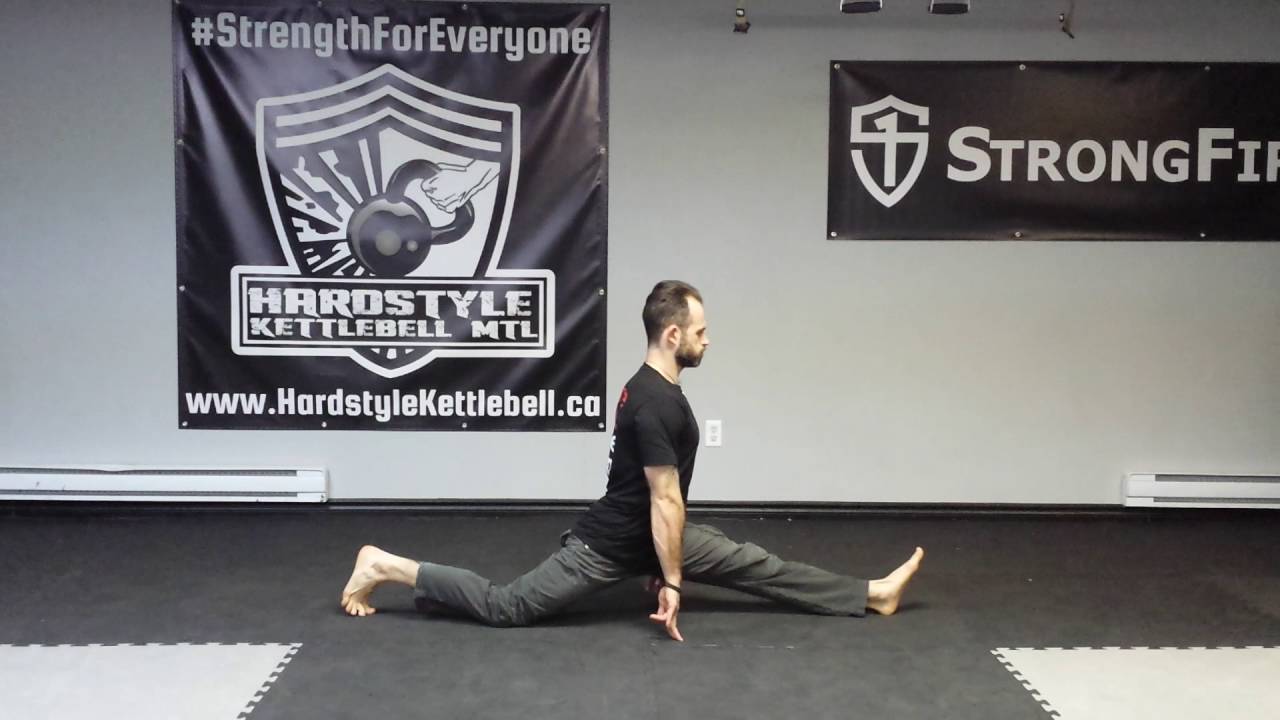 Kneeling Hamstring stretch - YouTube