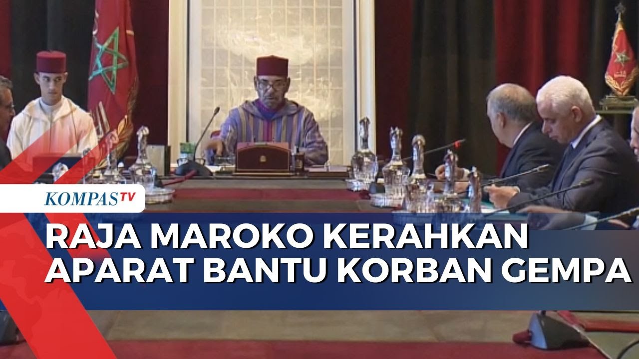 Raja Muhammad bin al-Hassan Kerahkan Aparat Bantu Korban Gempa, Maroko Belum Minta Bantuan - YouTube