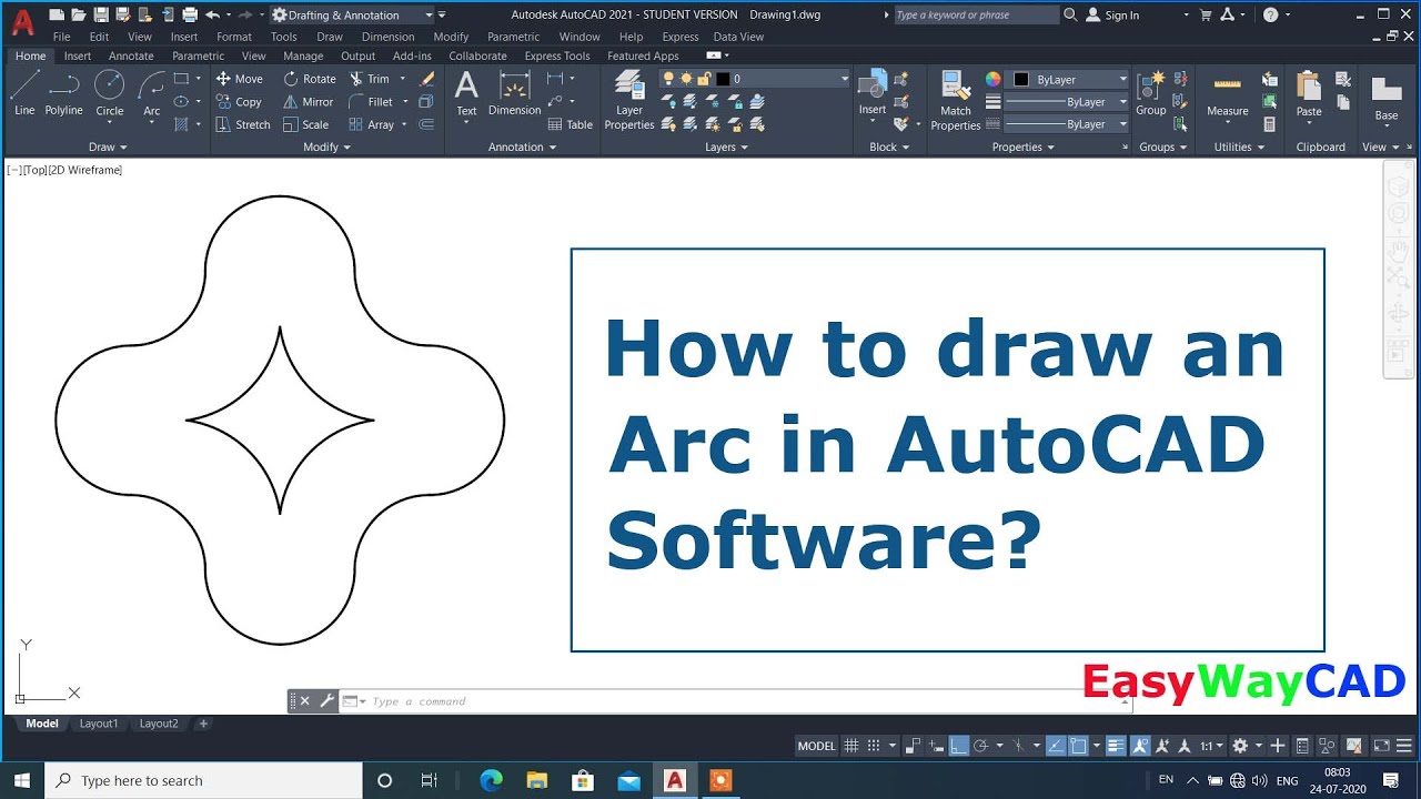 How To Draw An Arc In AutoCAD Software YouTube how-to-draw-an-arc-in-autocad-software-youtube