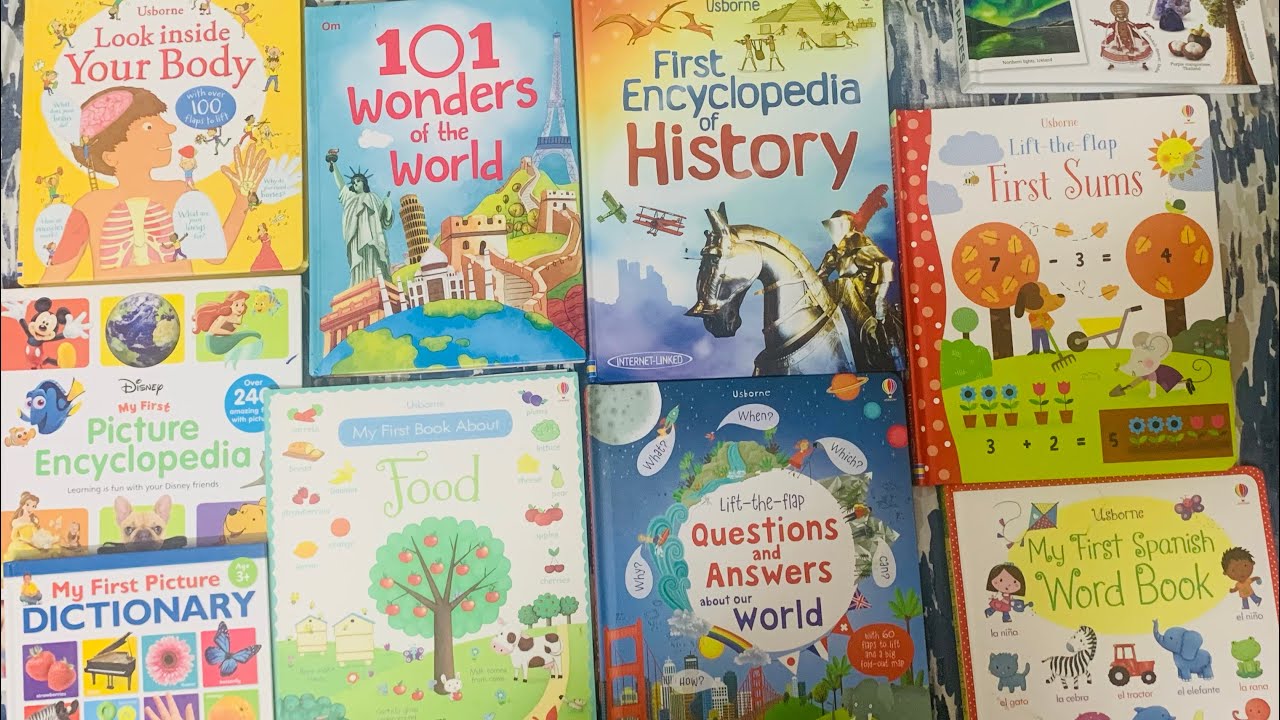 Usborne And Other General Knowledge Based Books For Kids - YouTube