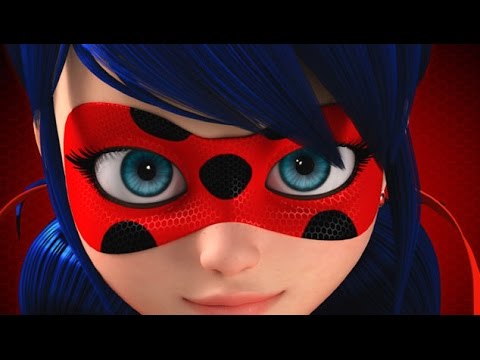 Маска Леди Баг.Аквагрим для детей - YouTube