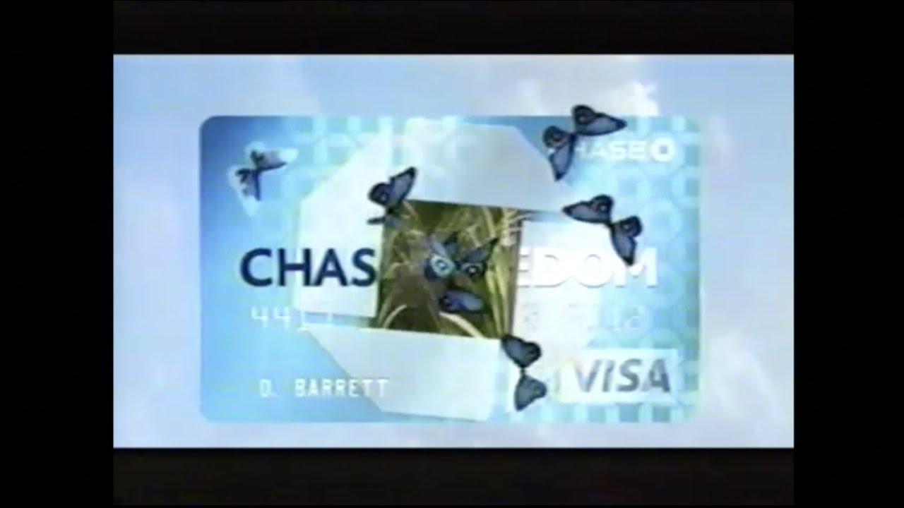Chase Freedom Credit Card Commercial (2006) (VHS Rip) - YouTube