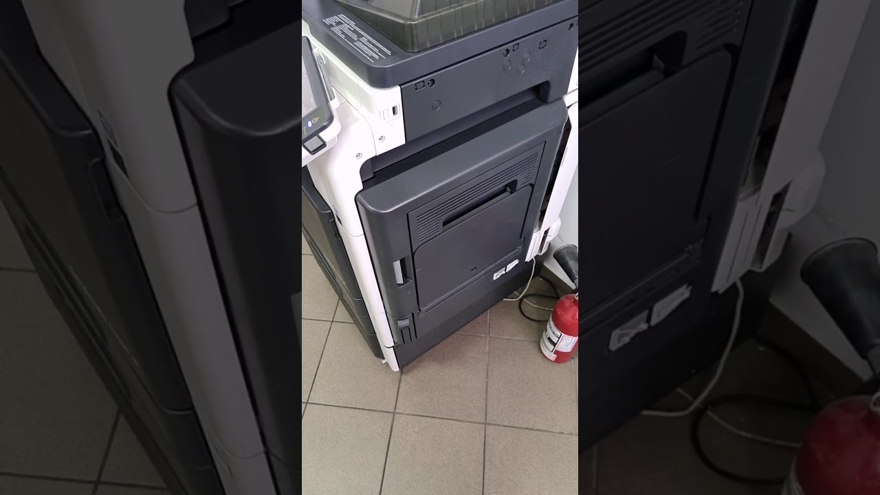 Konica Minolta bizhub C220, C280 paper jam in the duplex. The free ...