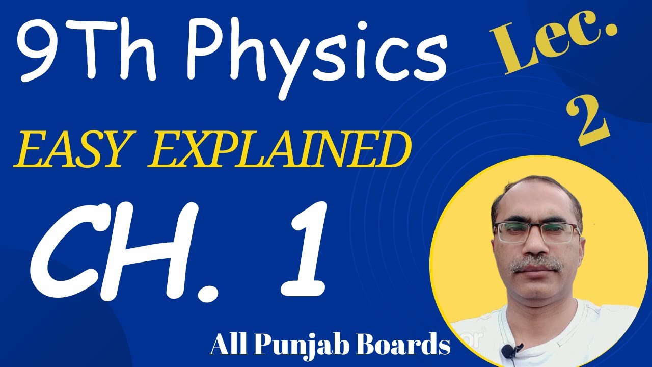 9Th Class Physics Chapter 1 || Introduction And Some Definitions ...