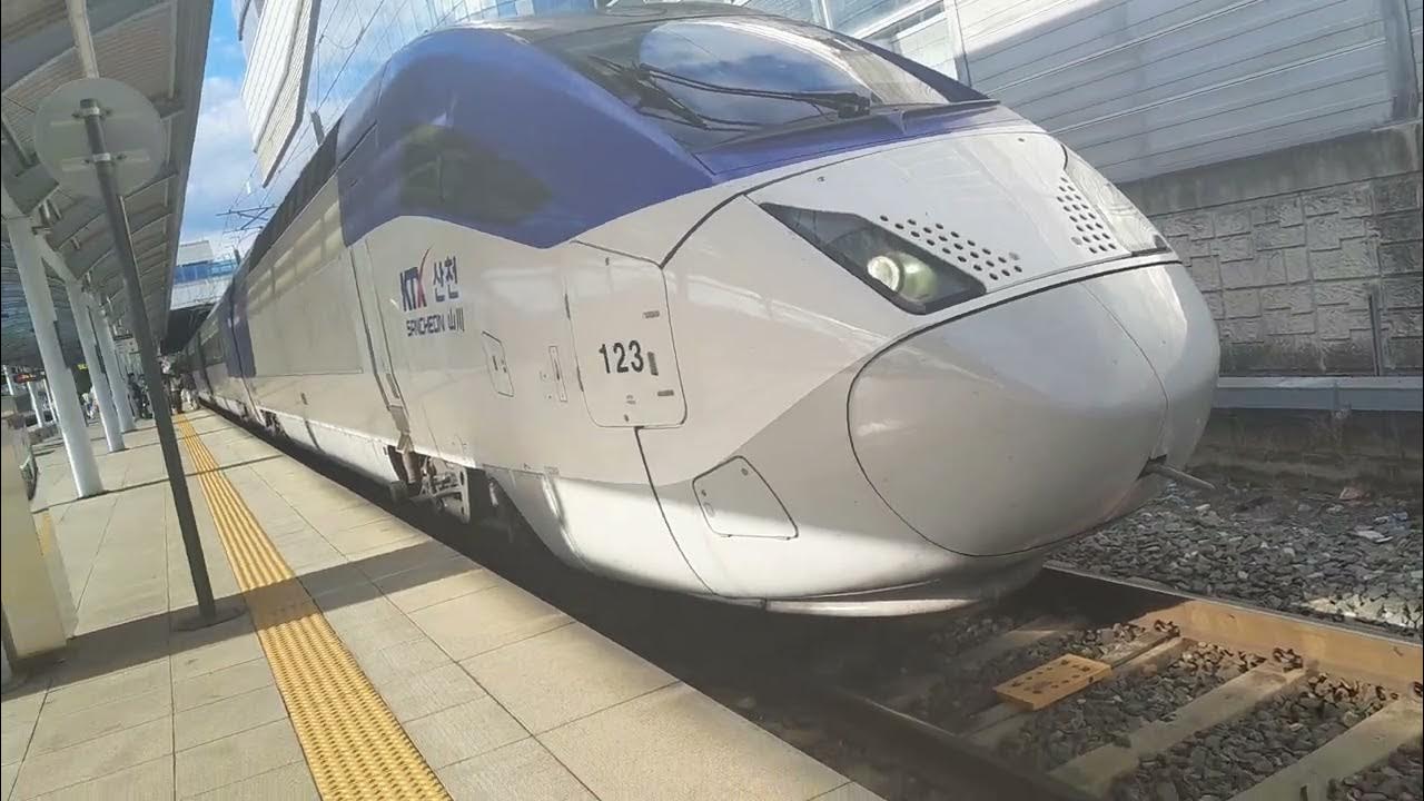 KTX-산천 123호기 다시 운행 개시 !!!!!!!! - YouTube