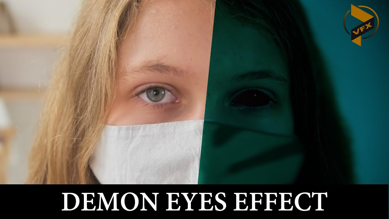 Black Demon Eyes Effect || PRAMOD VFX || 4k Quality🖖 - YouTube