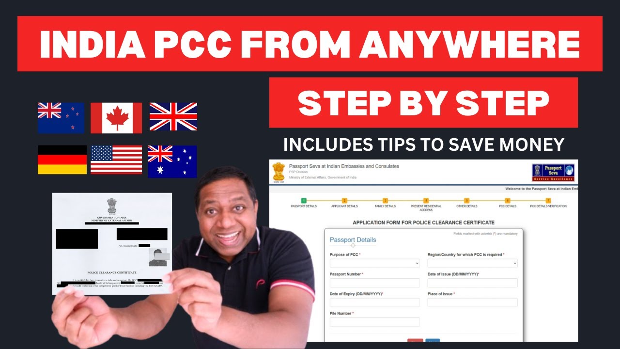 How to Apply for India PCC from Canada and Abroad: A Complete Guide ...