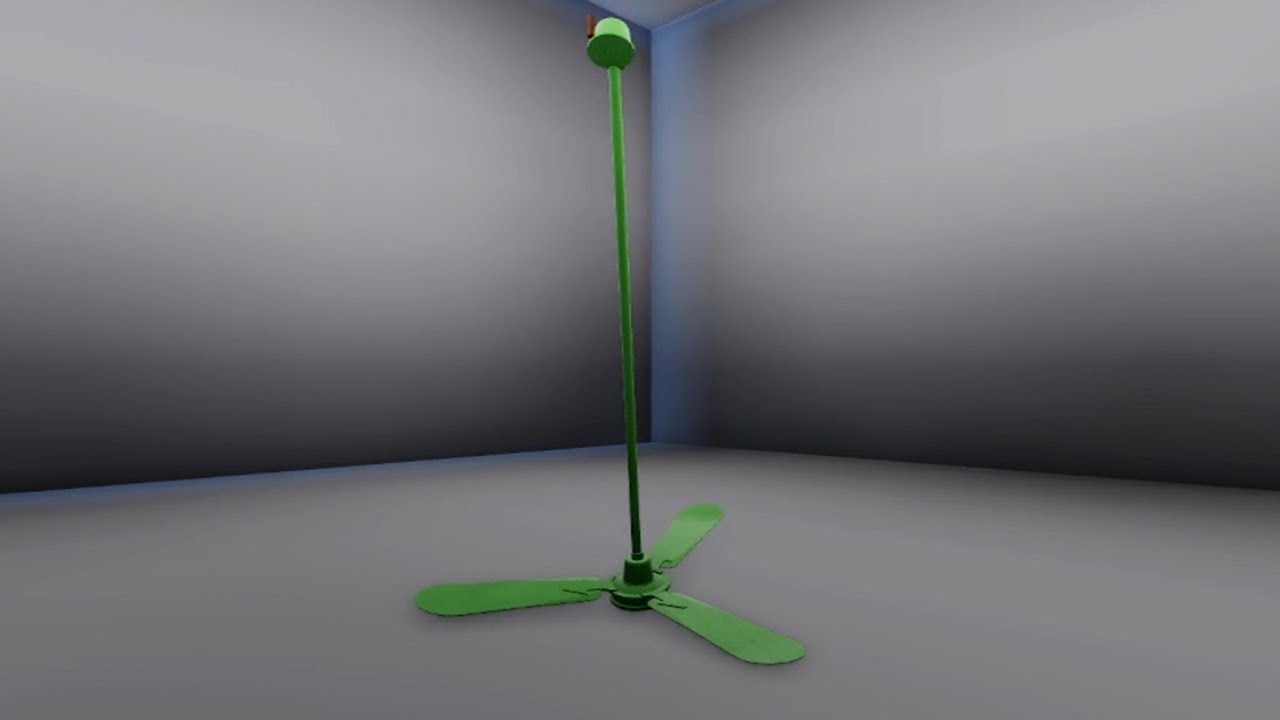 ROBLOX FAN VIDEO: Wobbly Ceiling Fans Room [For Make Videos] - YouTube