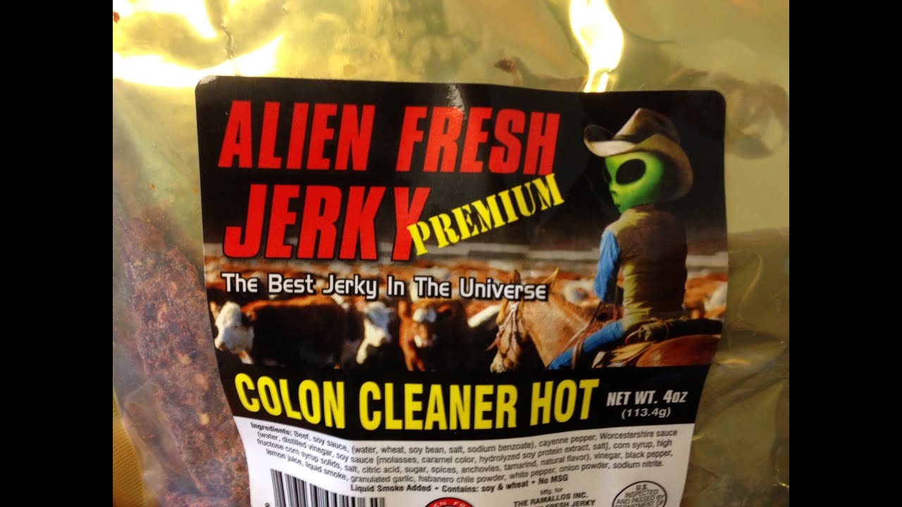 Alien Fresh Jerky Colon Cleaner Hot Review - YouTube