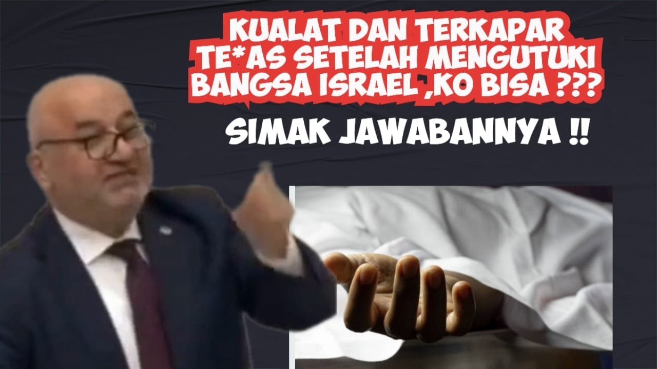 KUALAT TERKAPAR SETELAH MENGUTUKI ISRAEL! KO BISA??? - YouTube
