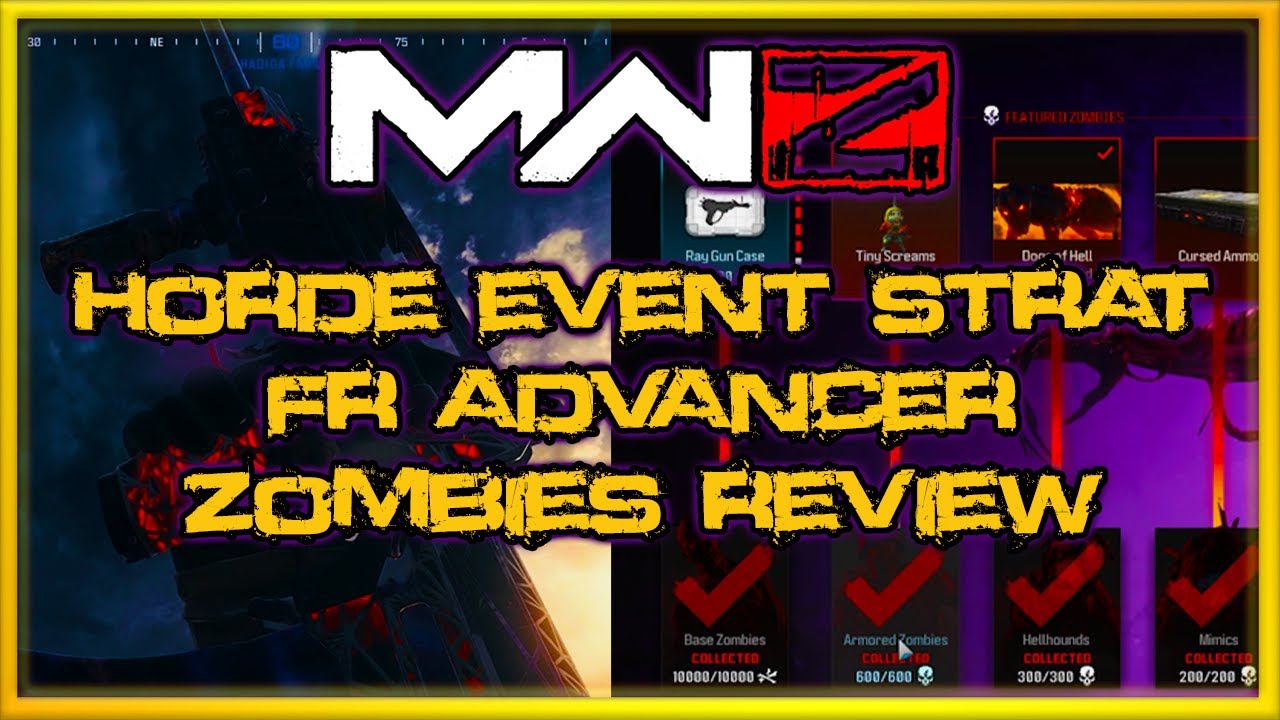 The MW3 Season 2 Horde Event Mimic Skull Farming Strats Plus The FR ...