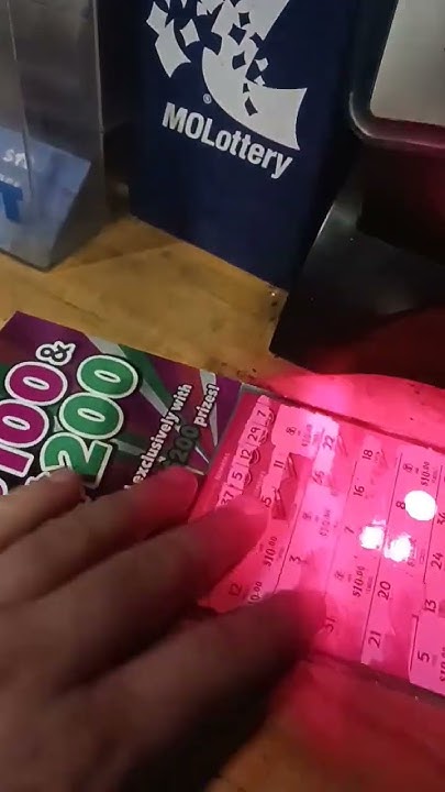Multiple Symbols Matches Found 100 Winner 🏆 Missouri Lottery Ticket
