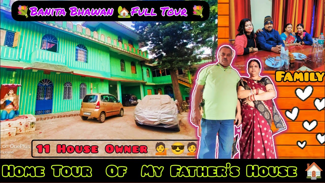 🏡HOME TOUR -"My Parents House 🎀 || Full Home Tour🏩 Childhood Place 💒 ...