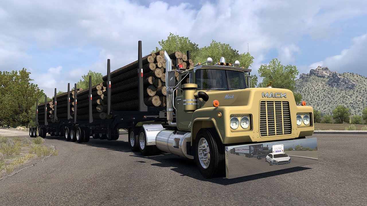 Mack R Series / Logs 60 Ton / Mexico Map / American Truck Simulator ...