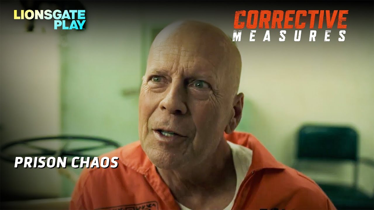 Prison Chaos | Corrective Measures Movie Scene | Bruce Willis | Tom ...