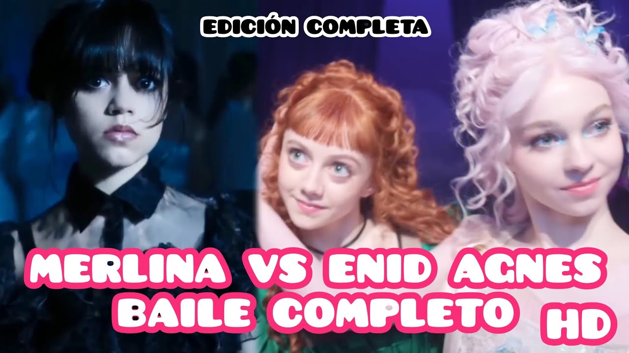 Merlina vs Enid Agnes bailando - YouTube