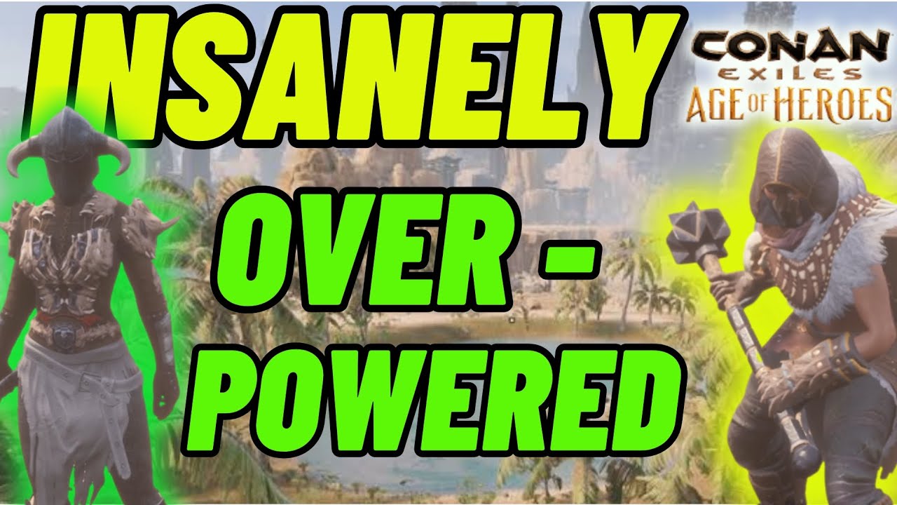 Maximum thrall damage! Conan Exiles Age of Heroes - YouTube