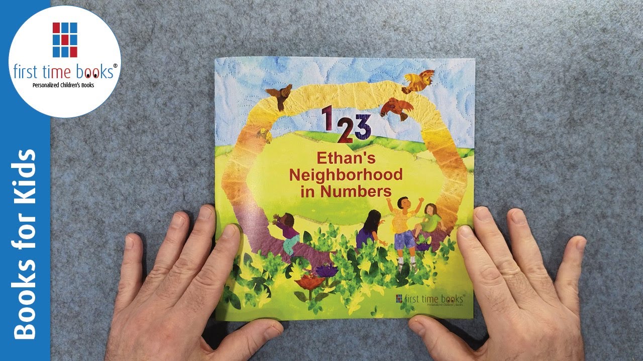 Ethan's Neighborhood in Numbers - Counting 1 to 10 - Personalized ...