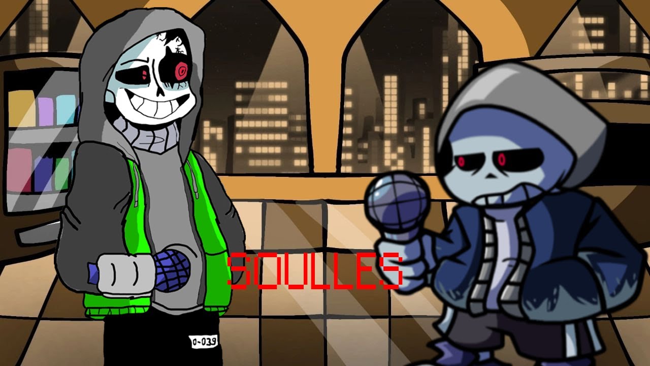 FNF Soulless But Blazer Sans AND Dustin Sans #fnf - YouTube