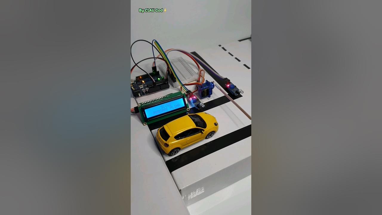 Proiect parcare automata de masini cu arduino - YouTube