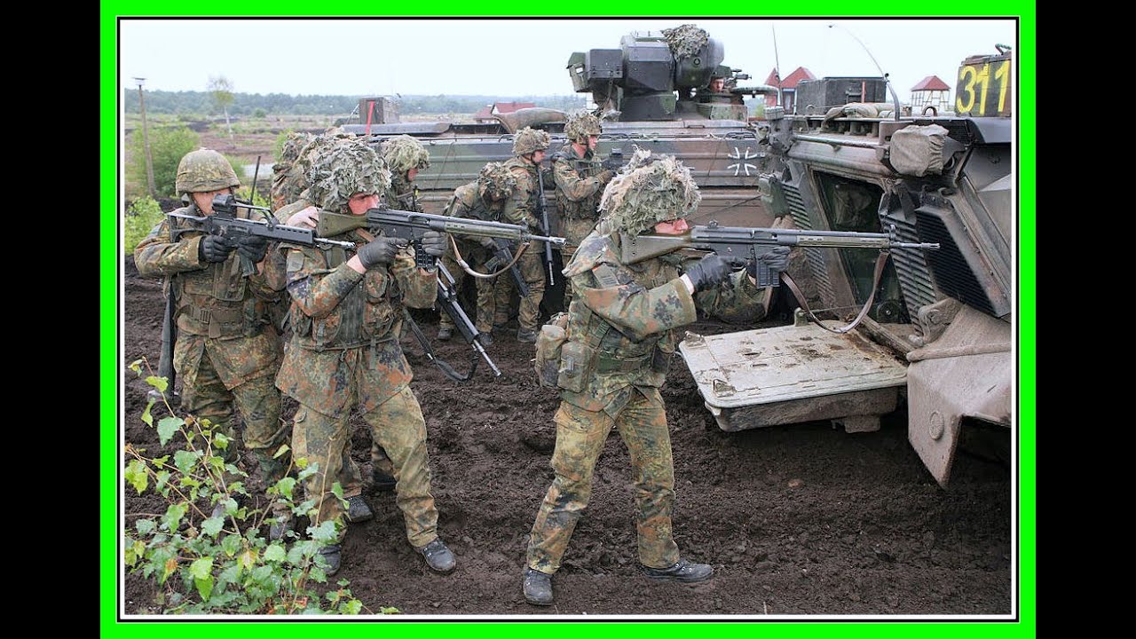 The German Infantry in 1985 - Light Infantry - Mechanized Infantry ...