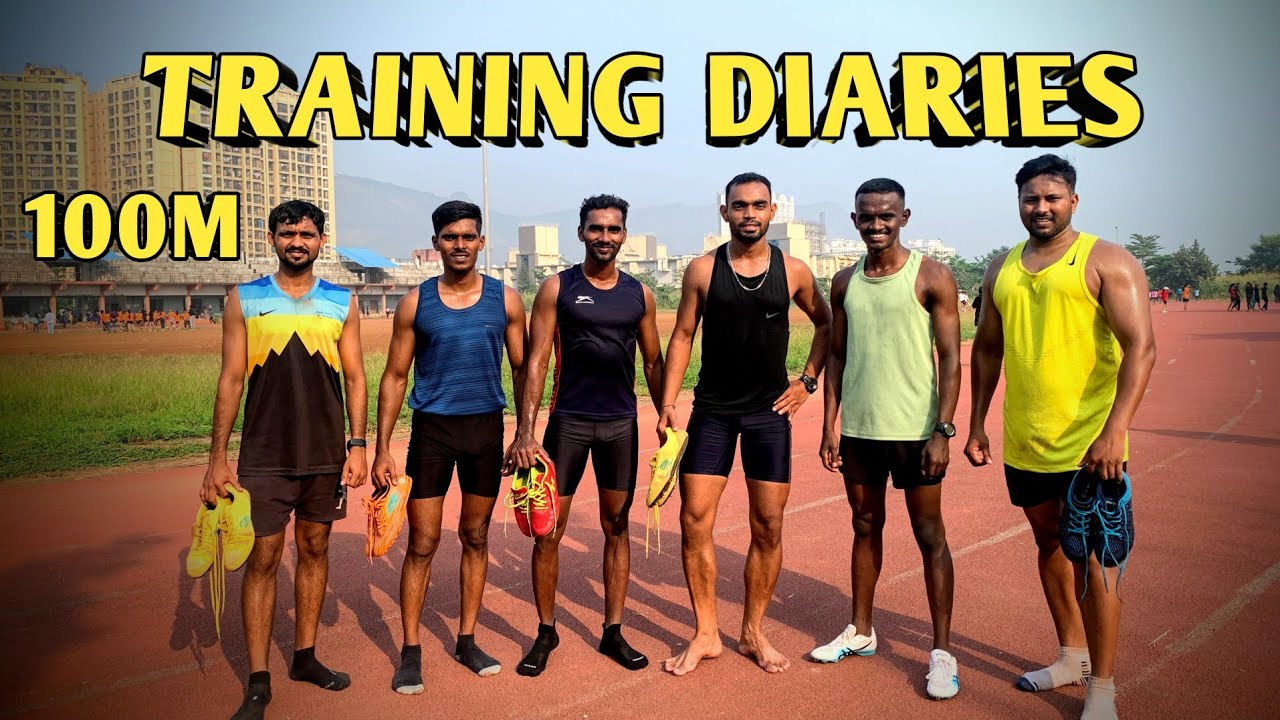 TRAINING DIARIES || 100M Training Program || Best Diaries - YouTube