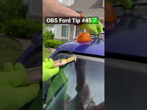 How To Remove Exterior Car Window Trim