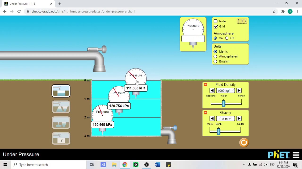 virtual lab experiment 4 (under pressure) - YouTube