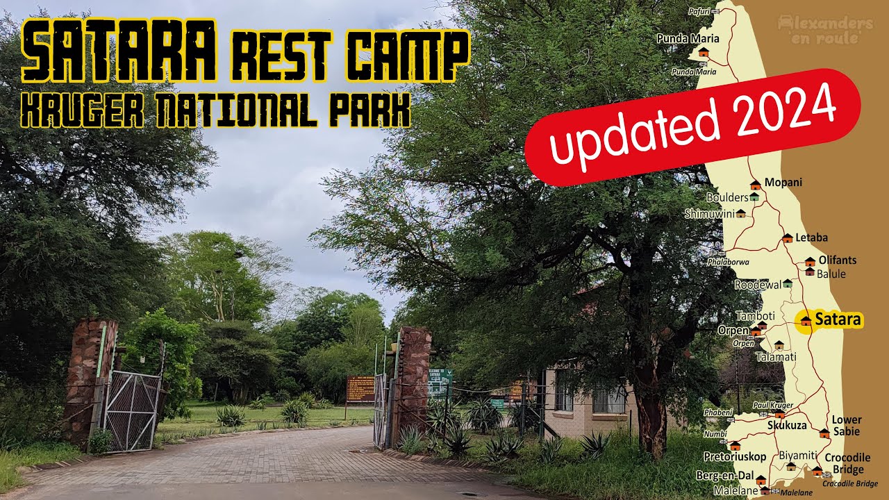 Kruger National Park: Satara Rest Camp UPDATED - YouTube