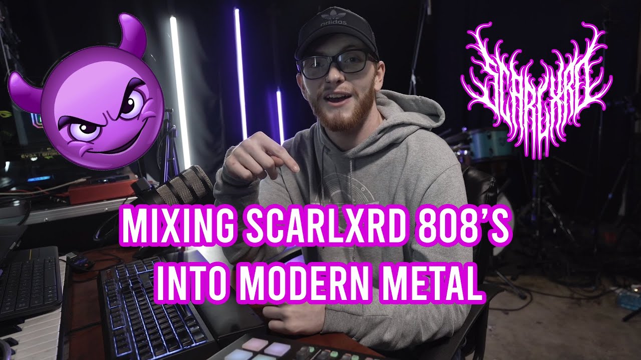 MIXING SCARLXRD TYPE 808s INTO MODERN METAL | FREE DISTORTED 808 ...