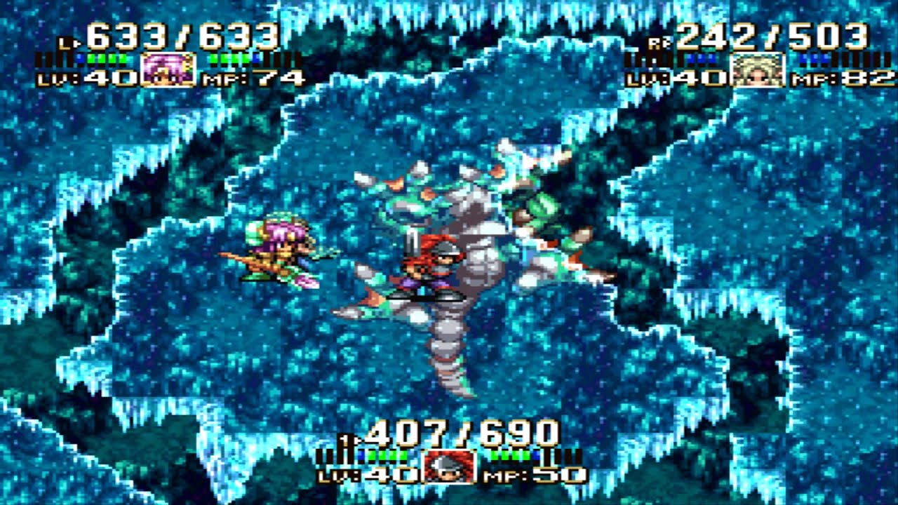 Seiken Densetsu 3: God-Beast Fiegmund (Lise, Duran, and Angela) - YouTube