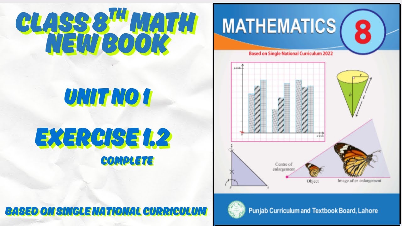 Class 8th Math New Book Chapter 1 Exercise 1.2 ||Class 8th Math Ex 1.2 ...