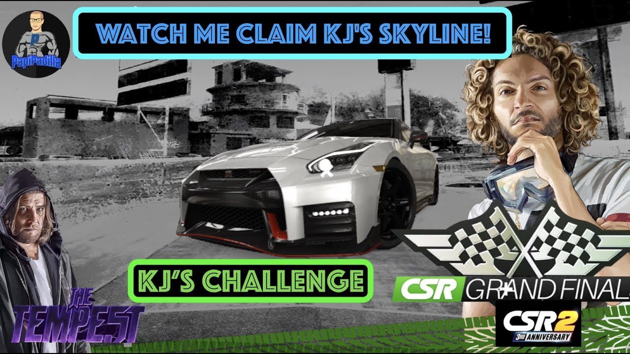 CSR2 - The Tempest - KJ's Challenge - Watch me claim KJ's Skyline ...