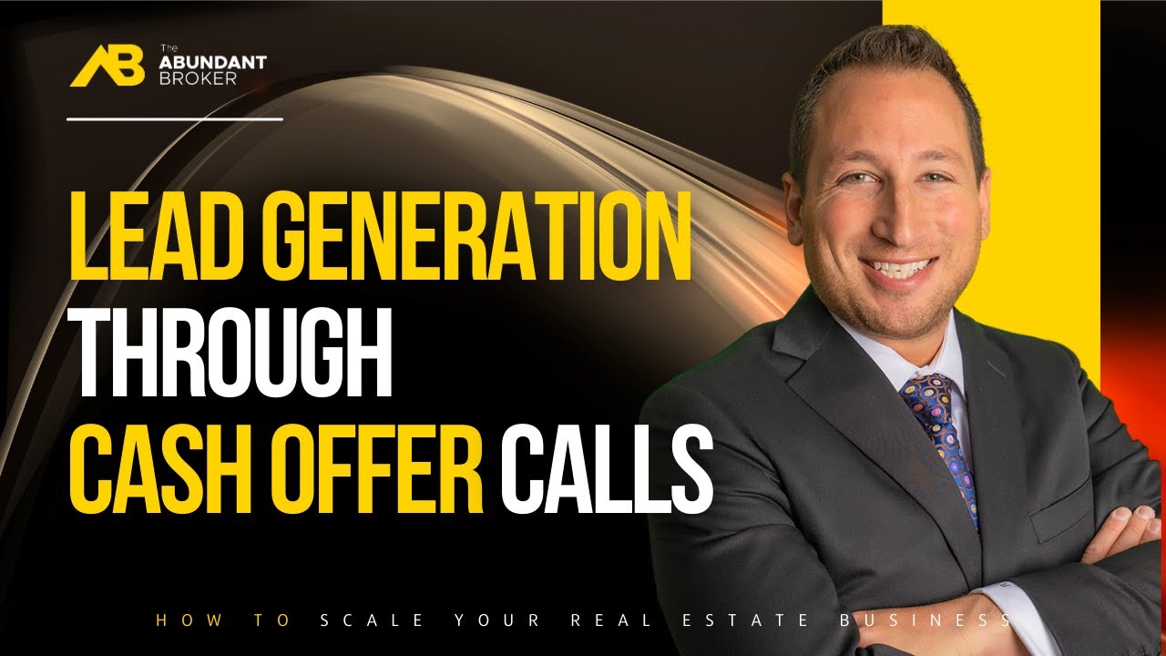 Lead Generation Through Cash Offer Calls - YouTube
