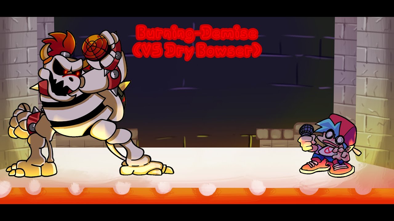 Friday Night Funkin': VS: Dry Bowser (One Shot FNF Mod) - YouTube