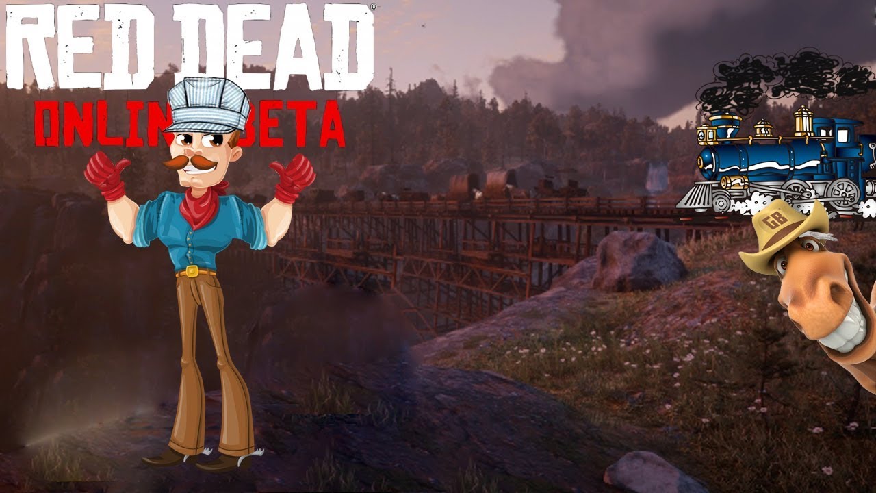 Helping Outlaw Garry smash 100 wagons with a Train - YouTube