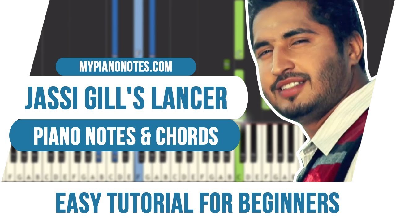 Jassi Gill's Lancer Piano Notes & Chords | Easy Tutorial - YouTube
