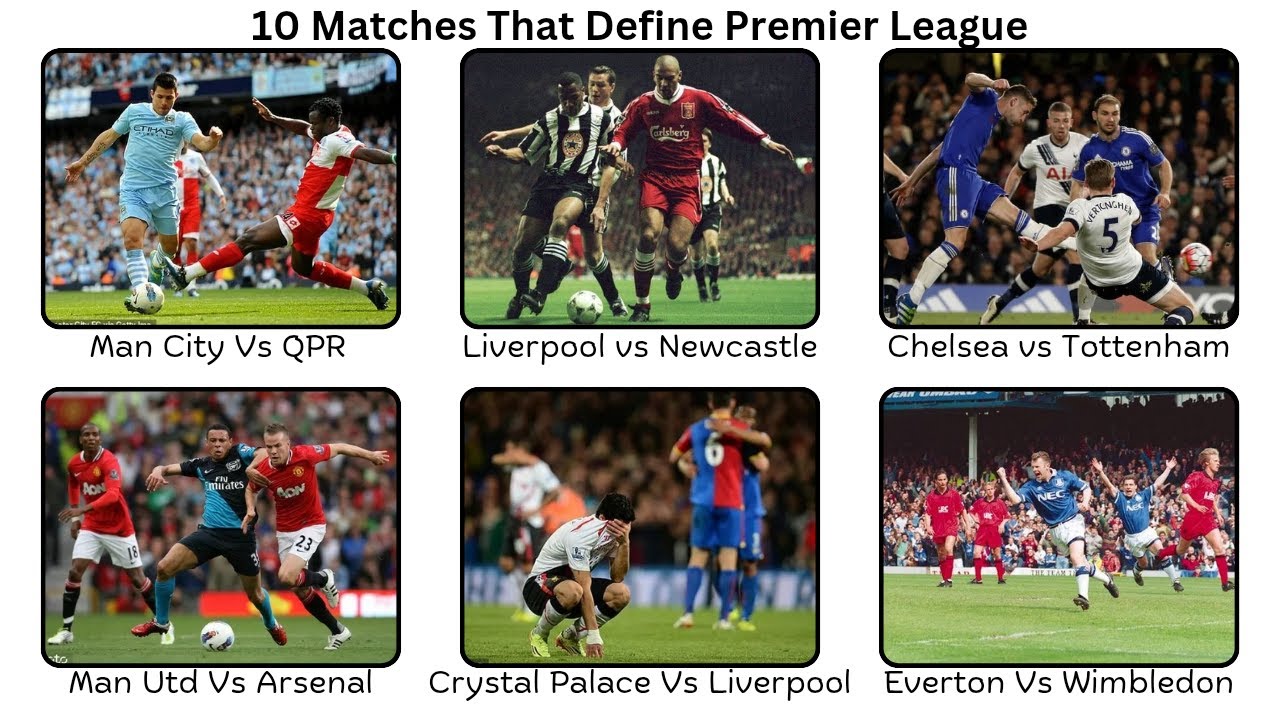 Football Matches That Defined the Premier League | Explained in 12 ...