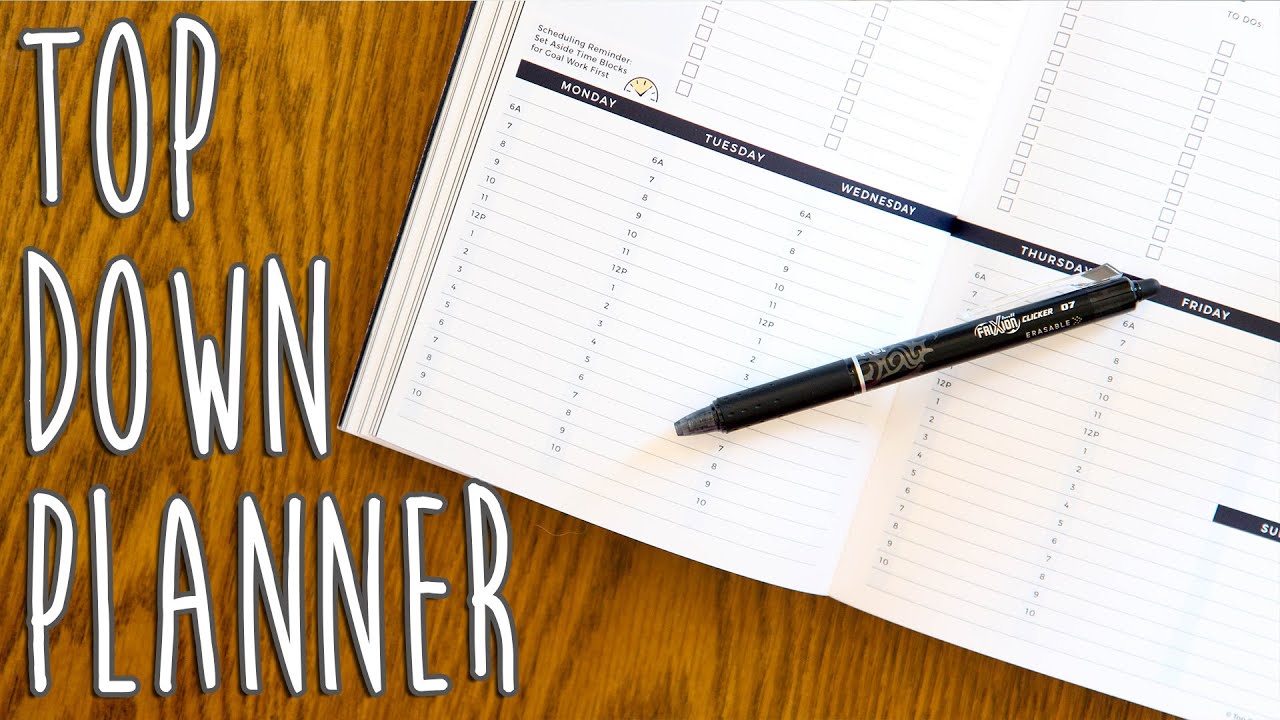 Top Down Planner Review & Walkthrough - YouTube