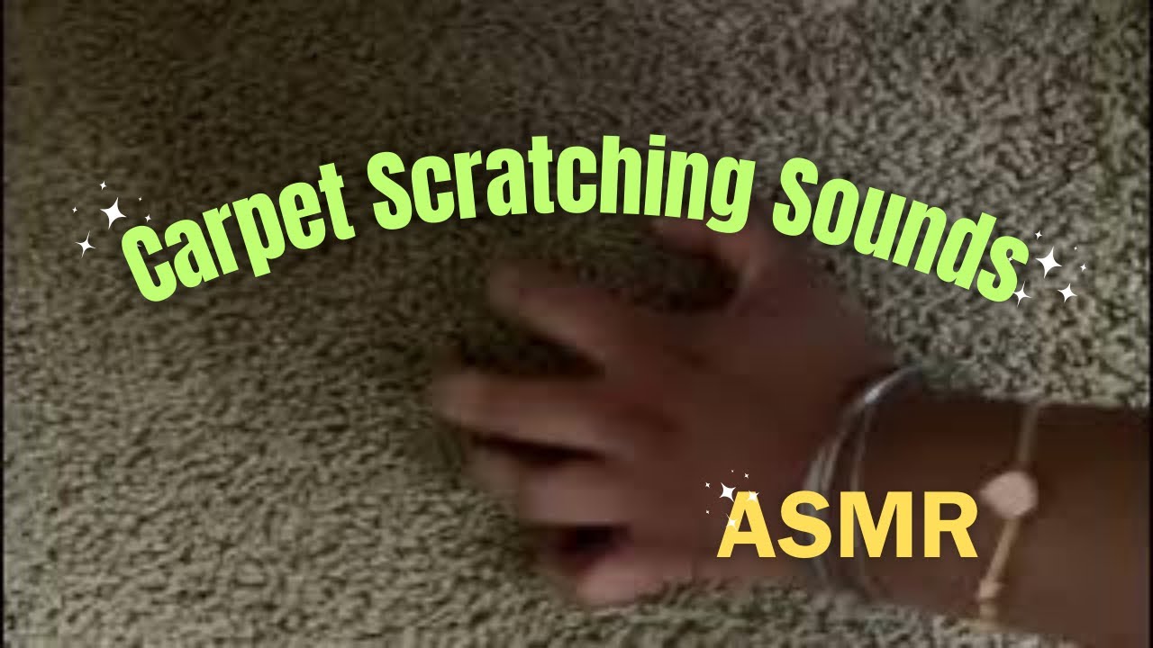 ASMR Fast & Aggressive Carpet Scratching | Intense & Satisfying Tapping ...