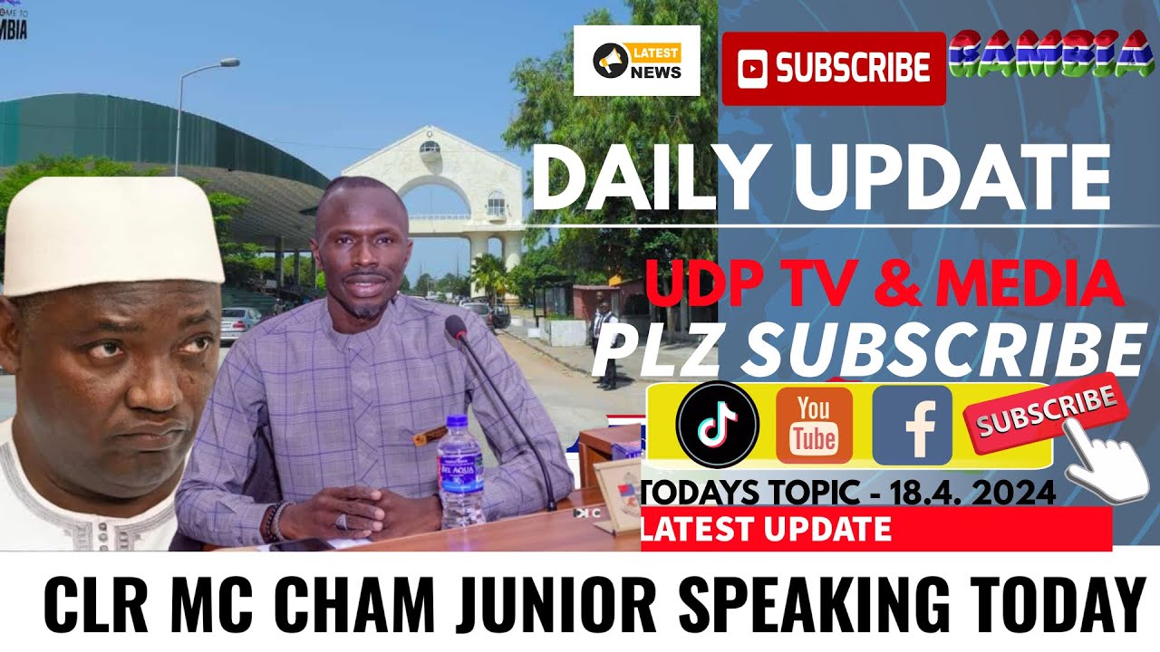 CLR MC CHAM JUNIOR SPEAKING TODAY - YouTube
