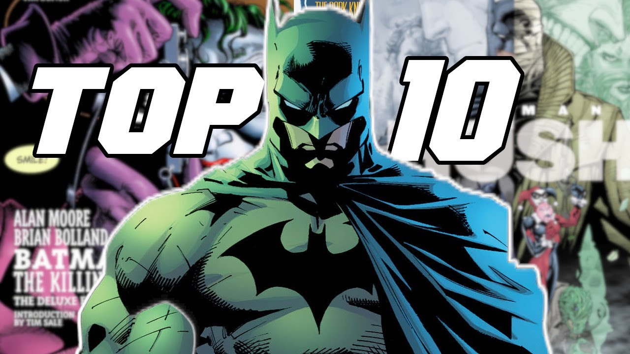 Top 10 Batman Comics Ranked - YouTube