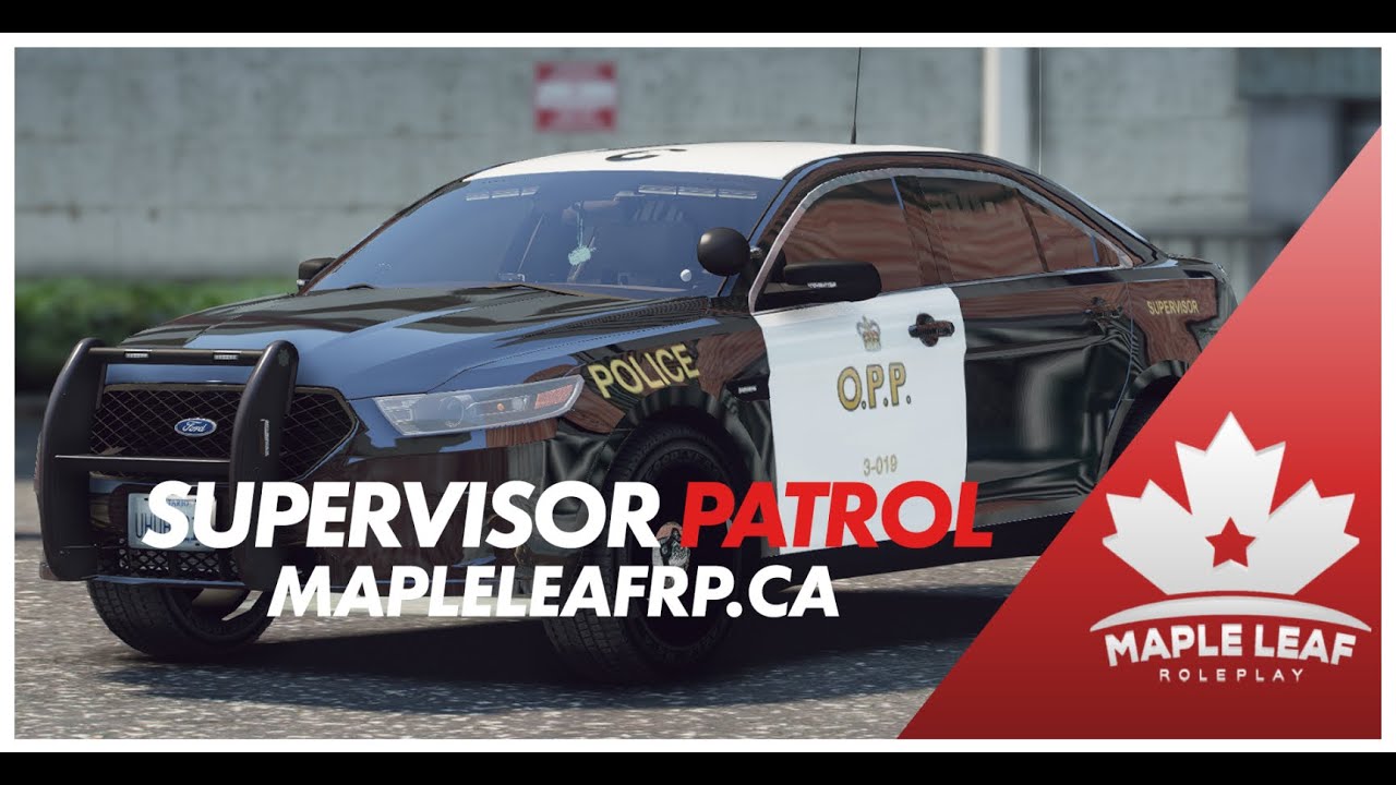 GTA 5 FiveM Roleplay - Supervisor Patrol - Maple Leaf Roleplay - YouTube